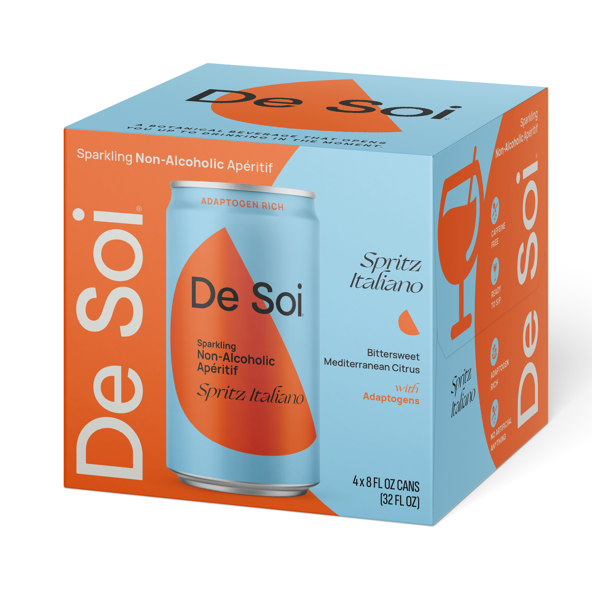 De Soi "Spritz Italiano" Non-Alcoholic Sparkling Aperitif – Geraldine's ...
