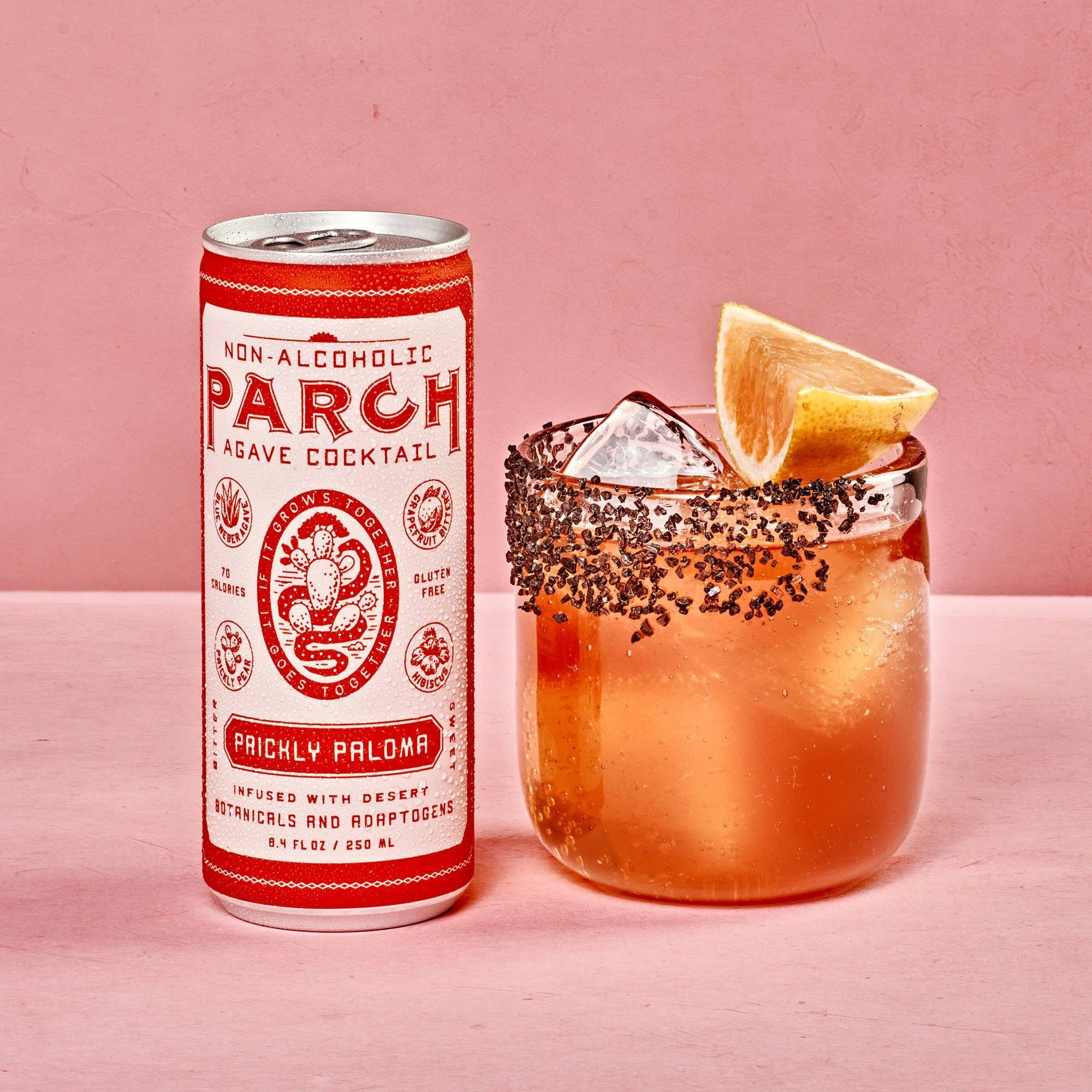 PARCH "Prickly Paloma" Non-Alcoholic Agave Cocktail – Geraldine's ...