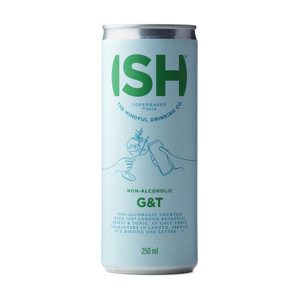 ISH G&T Non-Alcoholic Gin & Tonic – Geraldine's Natural Wines